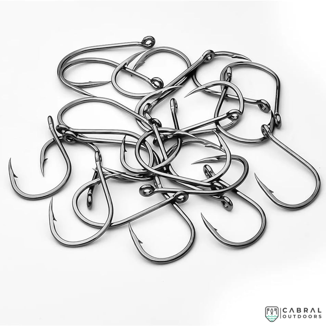 Lucana Chinu Ring High Carbon Steel Hook |#10-#15 – Cabral Outdoors